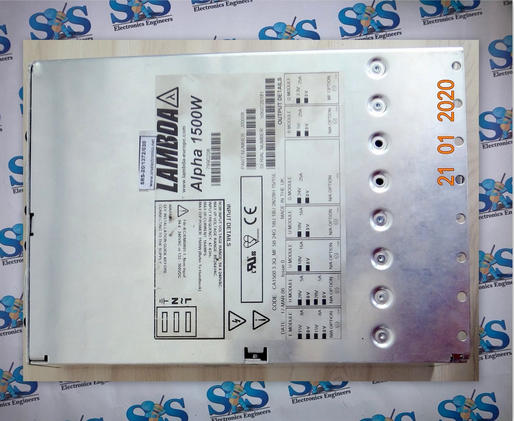 Lambda Alpha 1500W SMPS